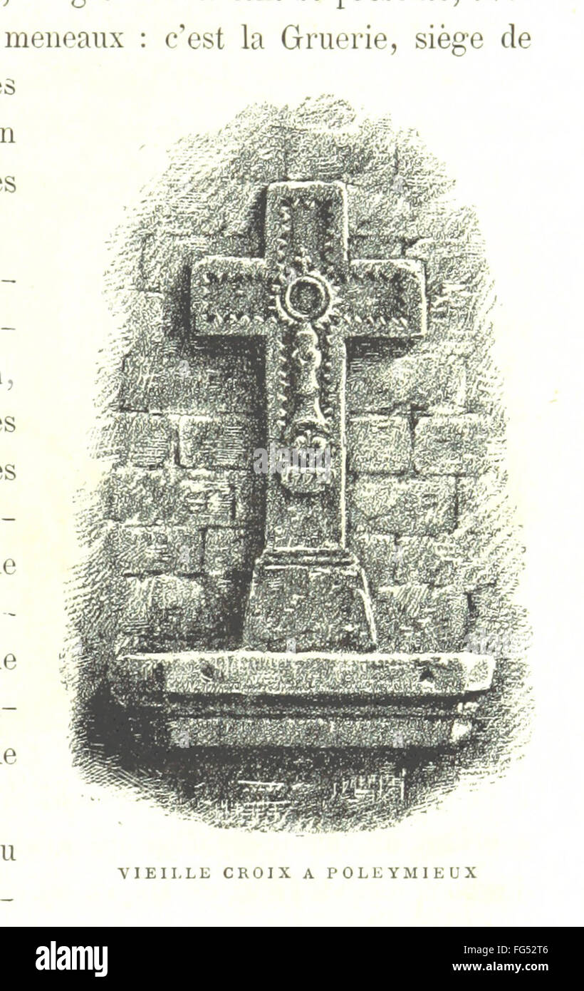 'Aux Environs de Lyon' is a French-language illustrated book featuring ...