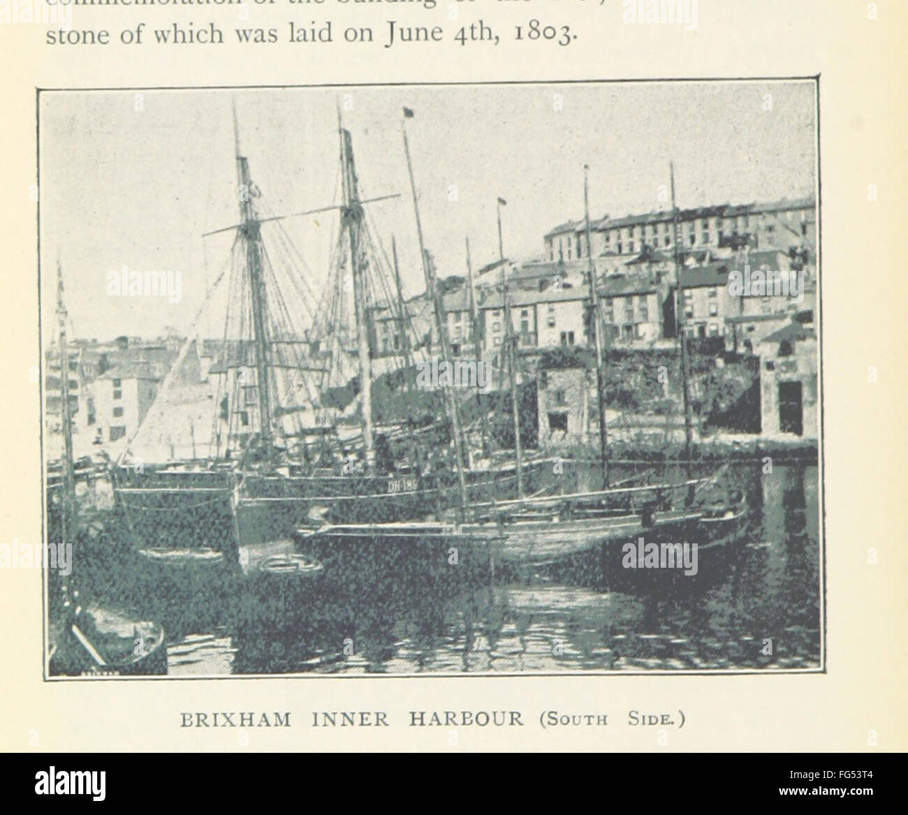 Brixham map hi-res stock photography and images - Alamy