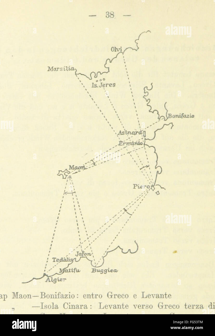 This academic work examines Italian medieval sea charts through the ...