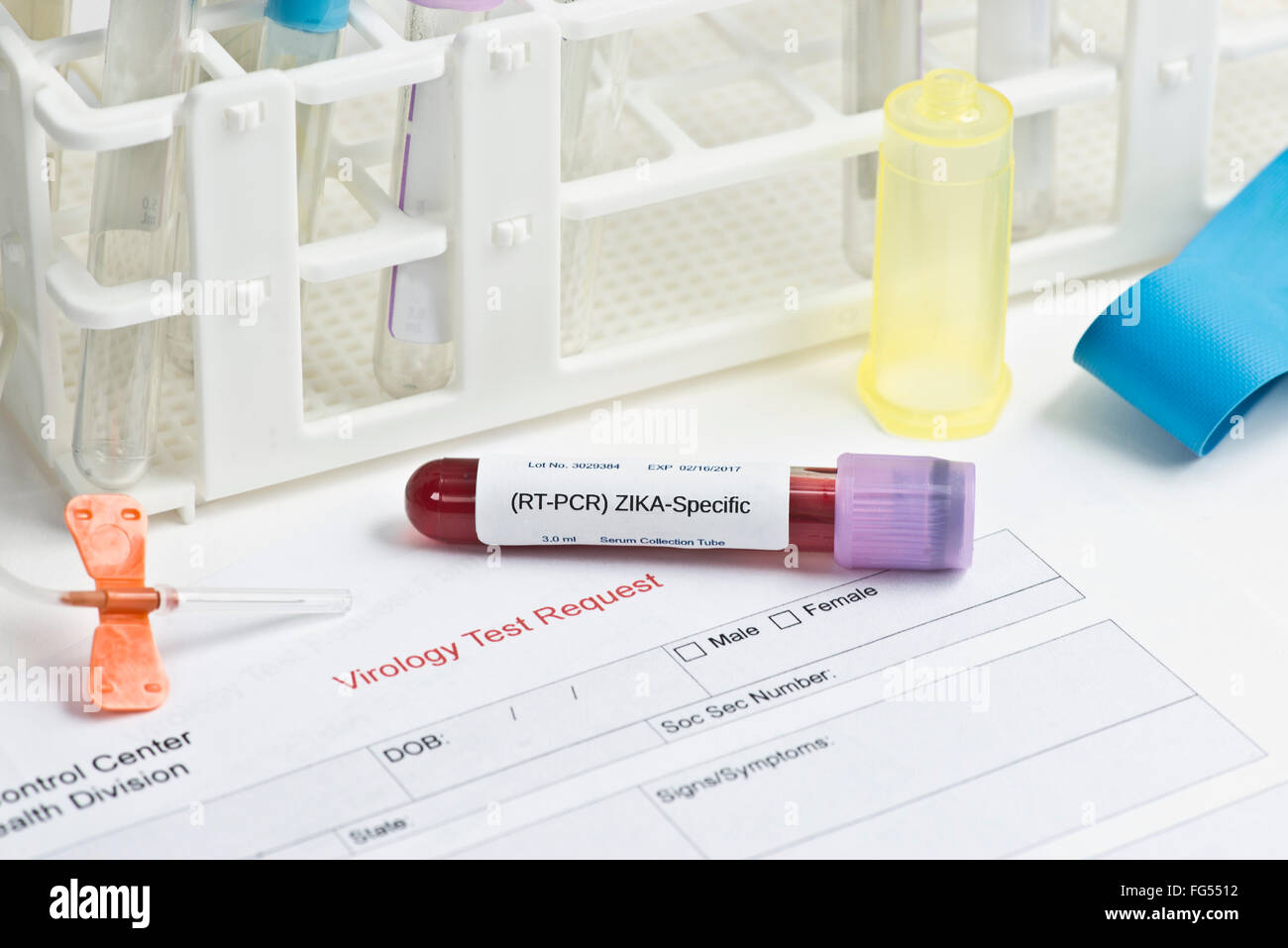 Lab test labels patient hi-res stock photography and images - Alamy