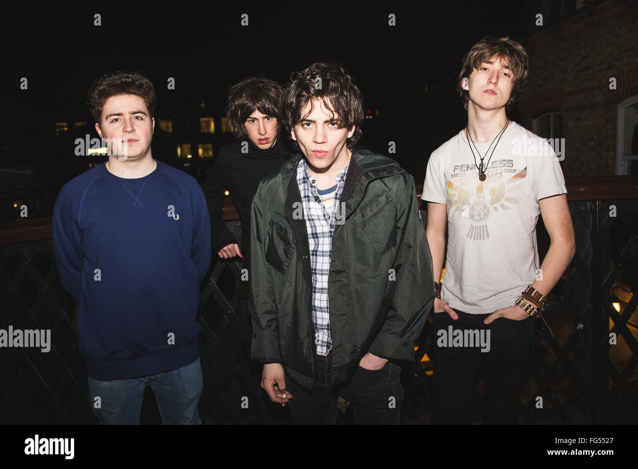 Feb. 11, 2016 - Pretty Vicious on a photo shoot in Camden Locks, London ...