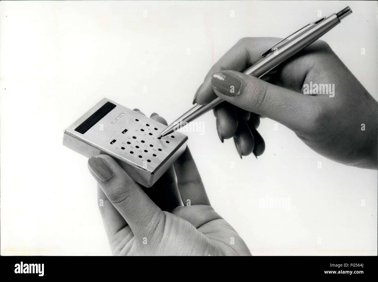 1980 - Mini Computer From Japan. This tiny computer measuring 63x48x12 ...