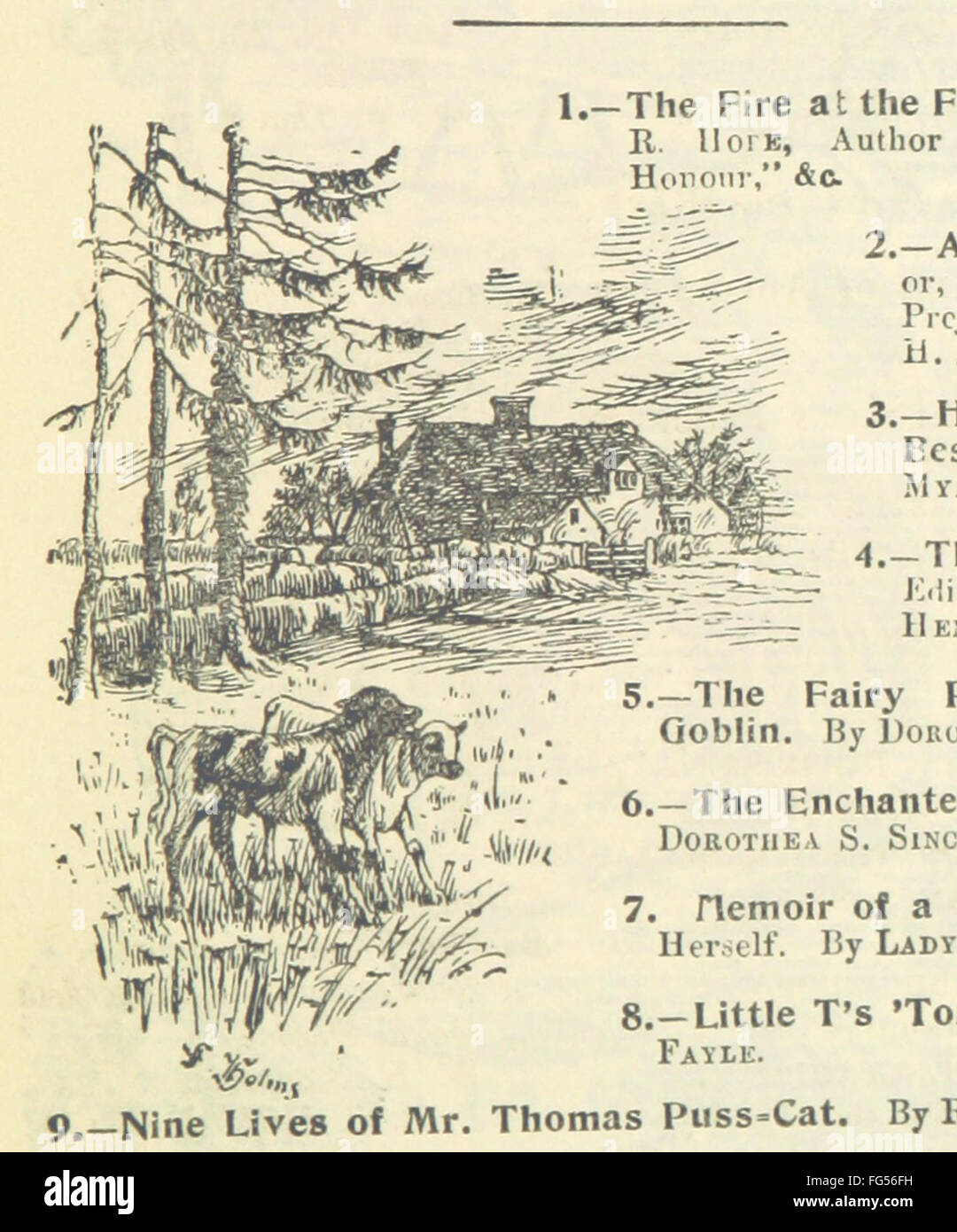 A vintage book detailing various aspects of life in Victorian England ...