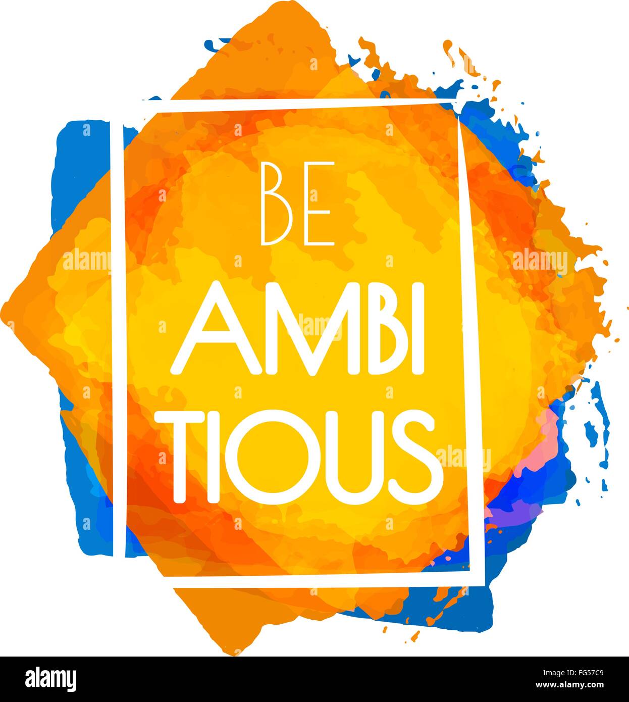 Ambitious text Stock Vector Images - Alamy