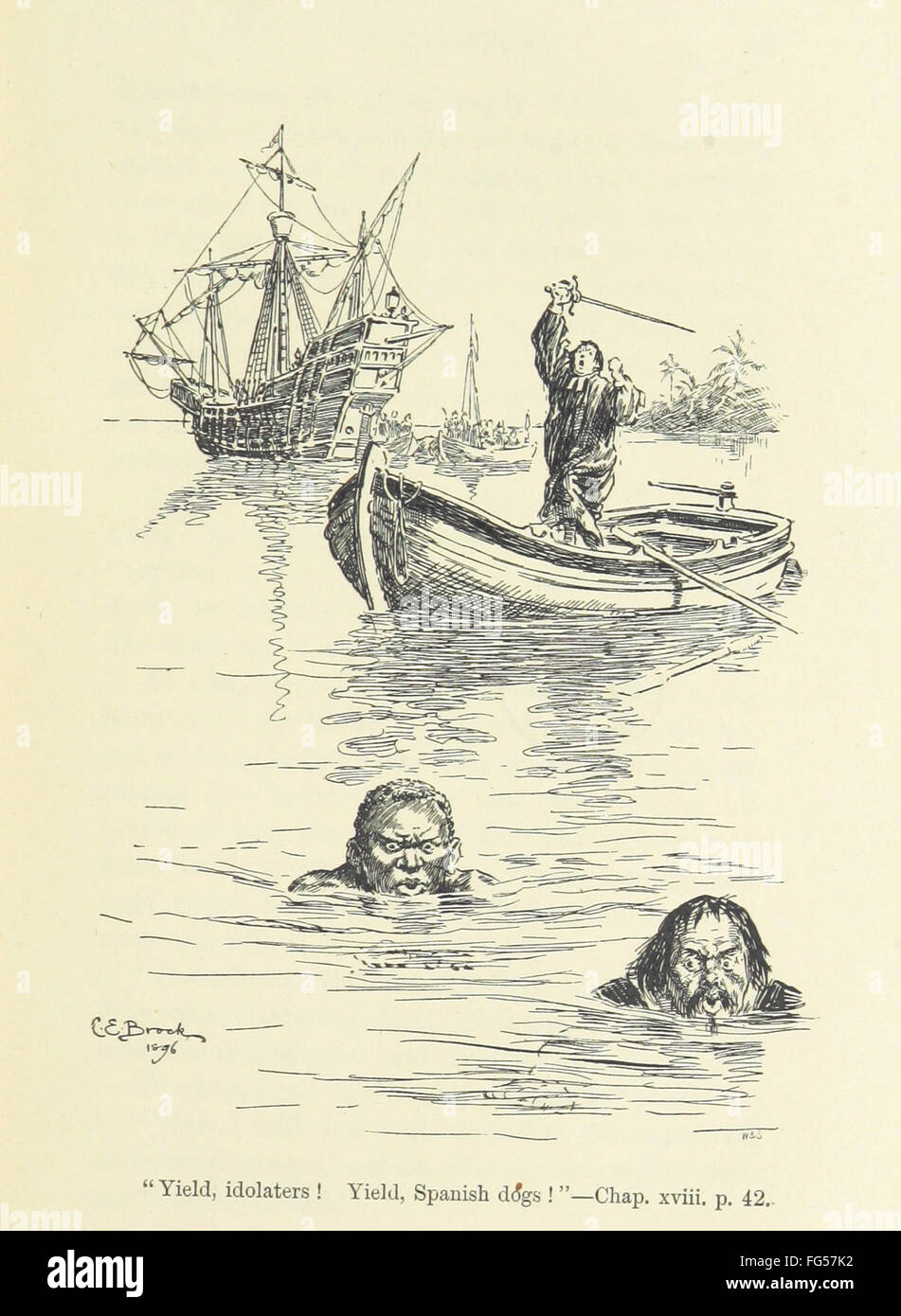 Westward ho map hi-res stock photography and images - Alamy