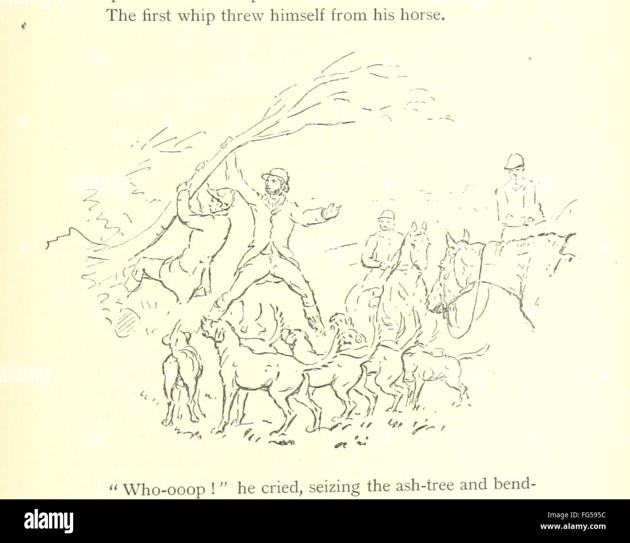 'Mr. Spinks and his Hounds' is a hunting story illustrated by C ...