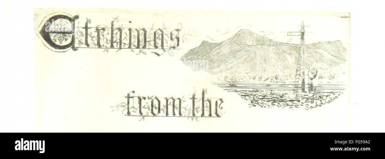 'Etchings from the Cumbrians' is a collection of detailed etchings ...