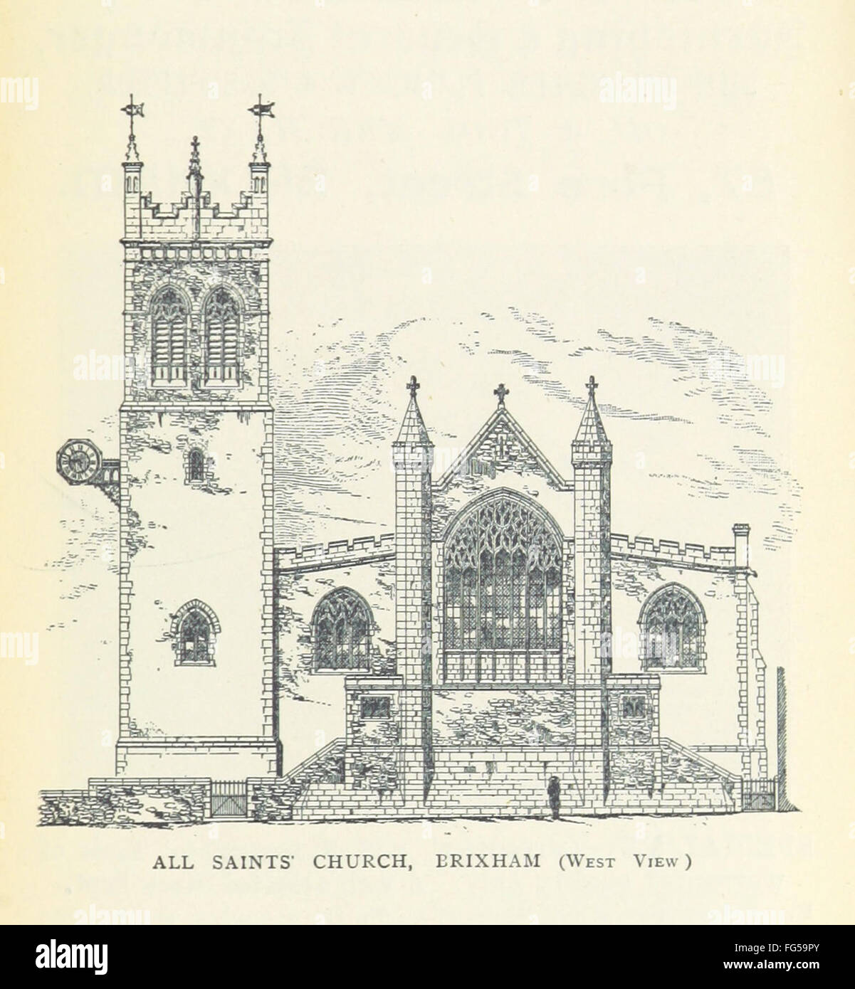 Brixham map hi-res stock photography and images - Alamy