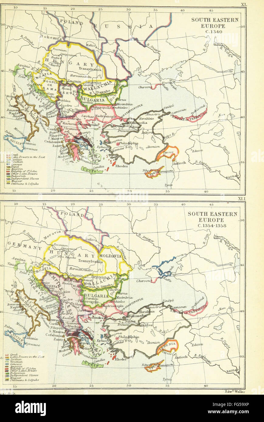 This two-volume work covers the historical geography of Europe ...
