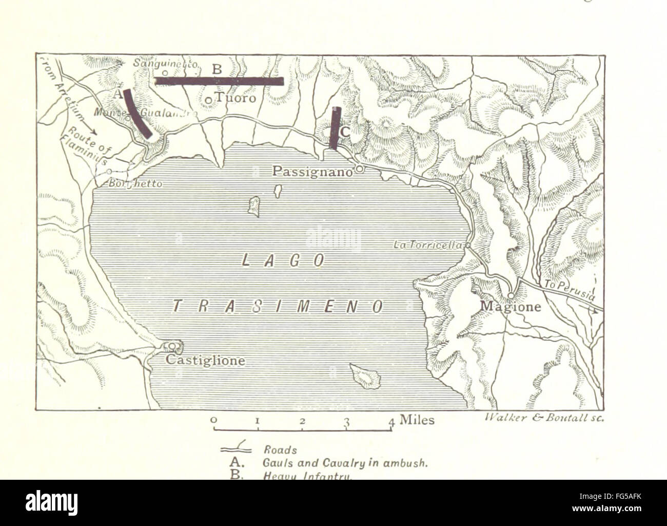 Rome caesar map hi-res stock photography and images - Alamy