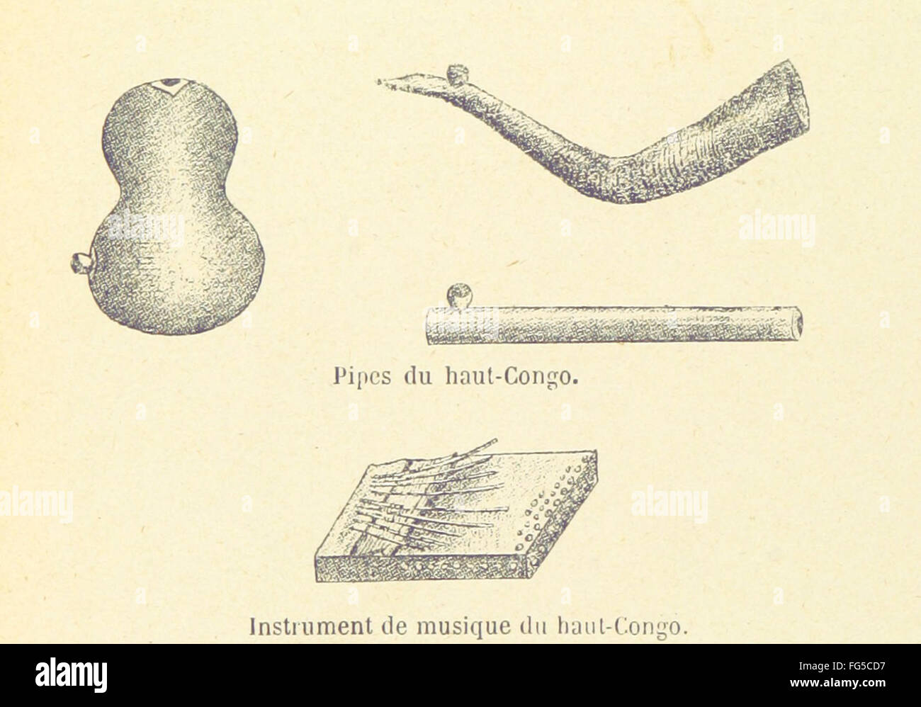 A vintage French book titled 'Le Congo en images, raconté aux enfants ...