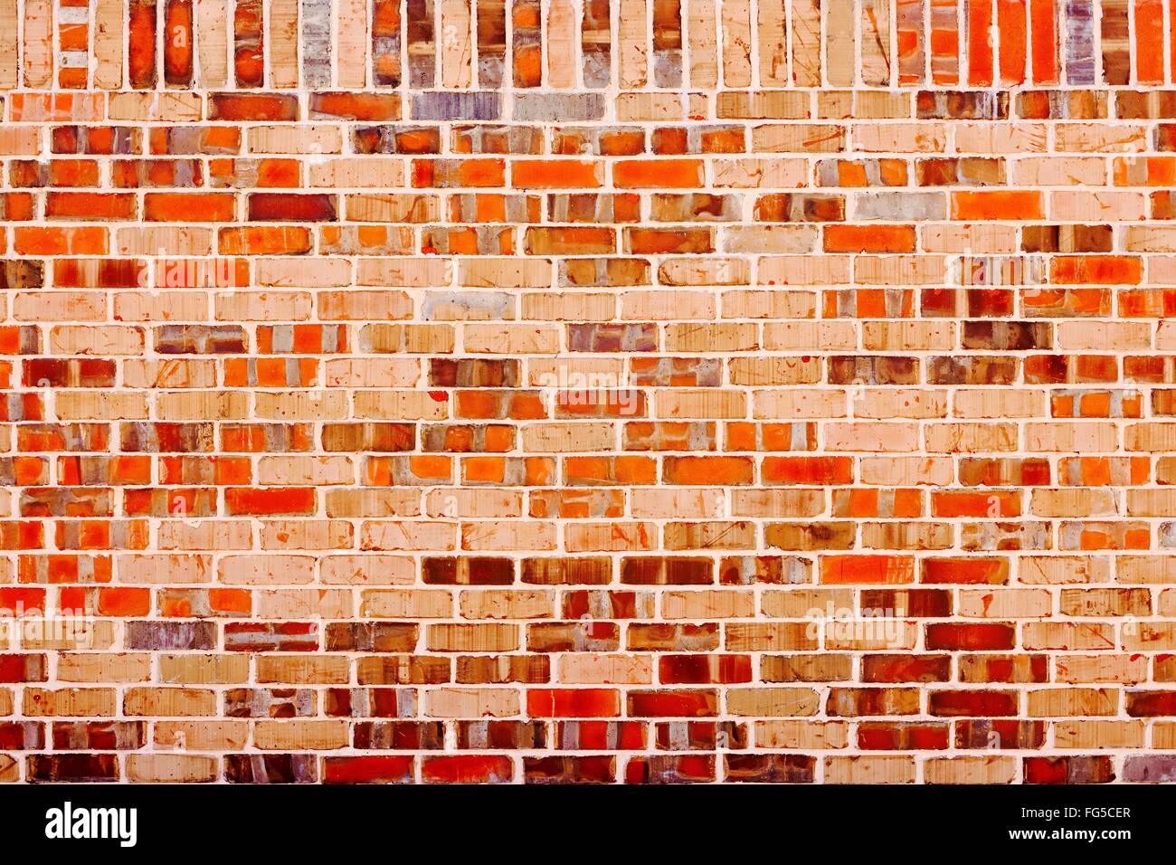 Red Brick Wall Stock Photo - Alamy