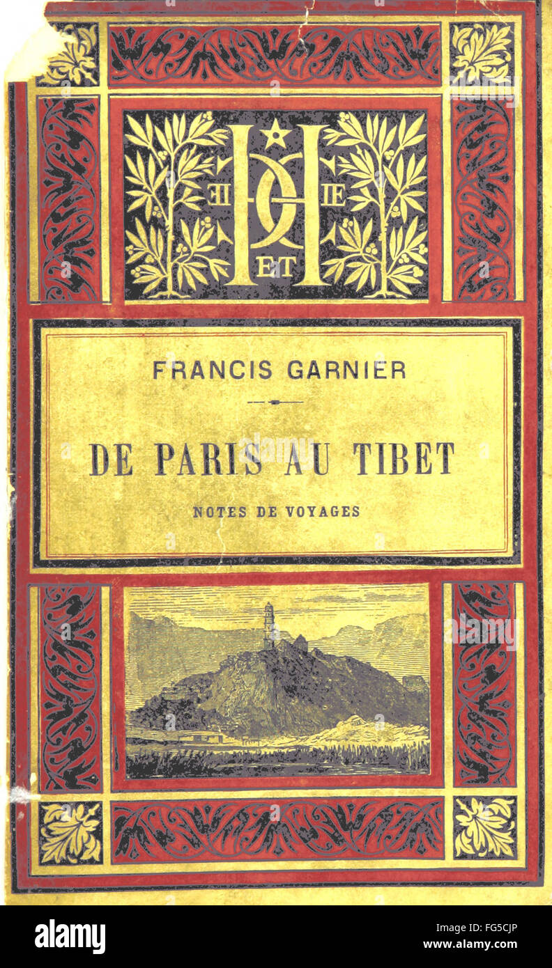 A vintage travel book by L. Garnier, documenting a journey from Paris ...