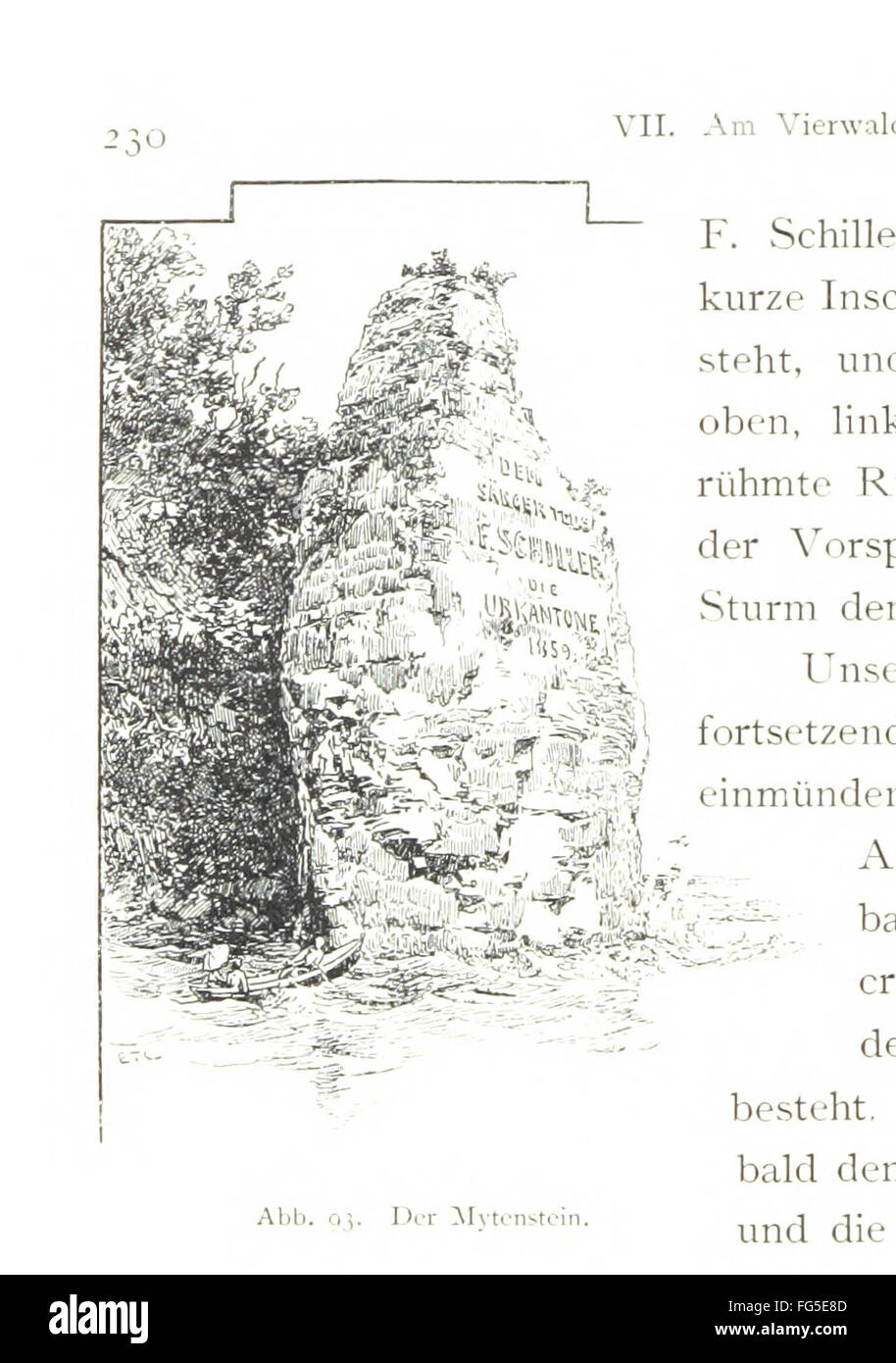 This German-language book, titled 'From the Alps,' offers a detailed ...