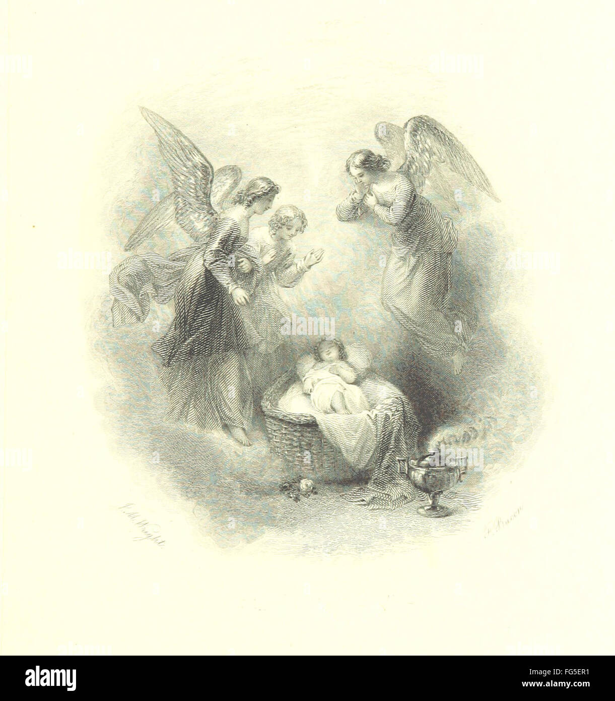 This vintage book showcases a series of original engravings from 19th ...
