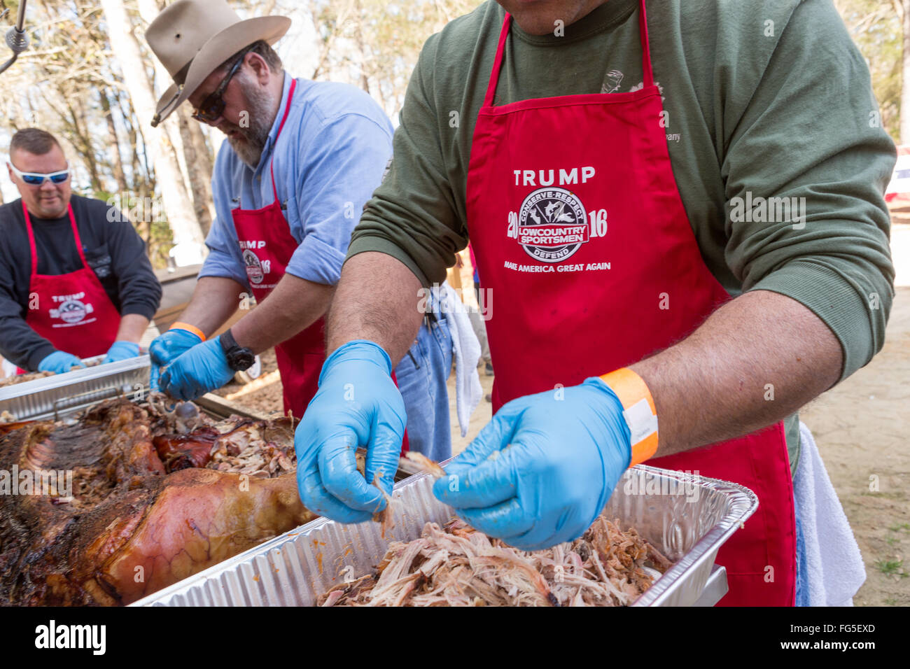 Rally sc bbq apron supporter hi-res stock photography and images - Alamy