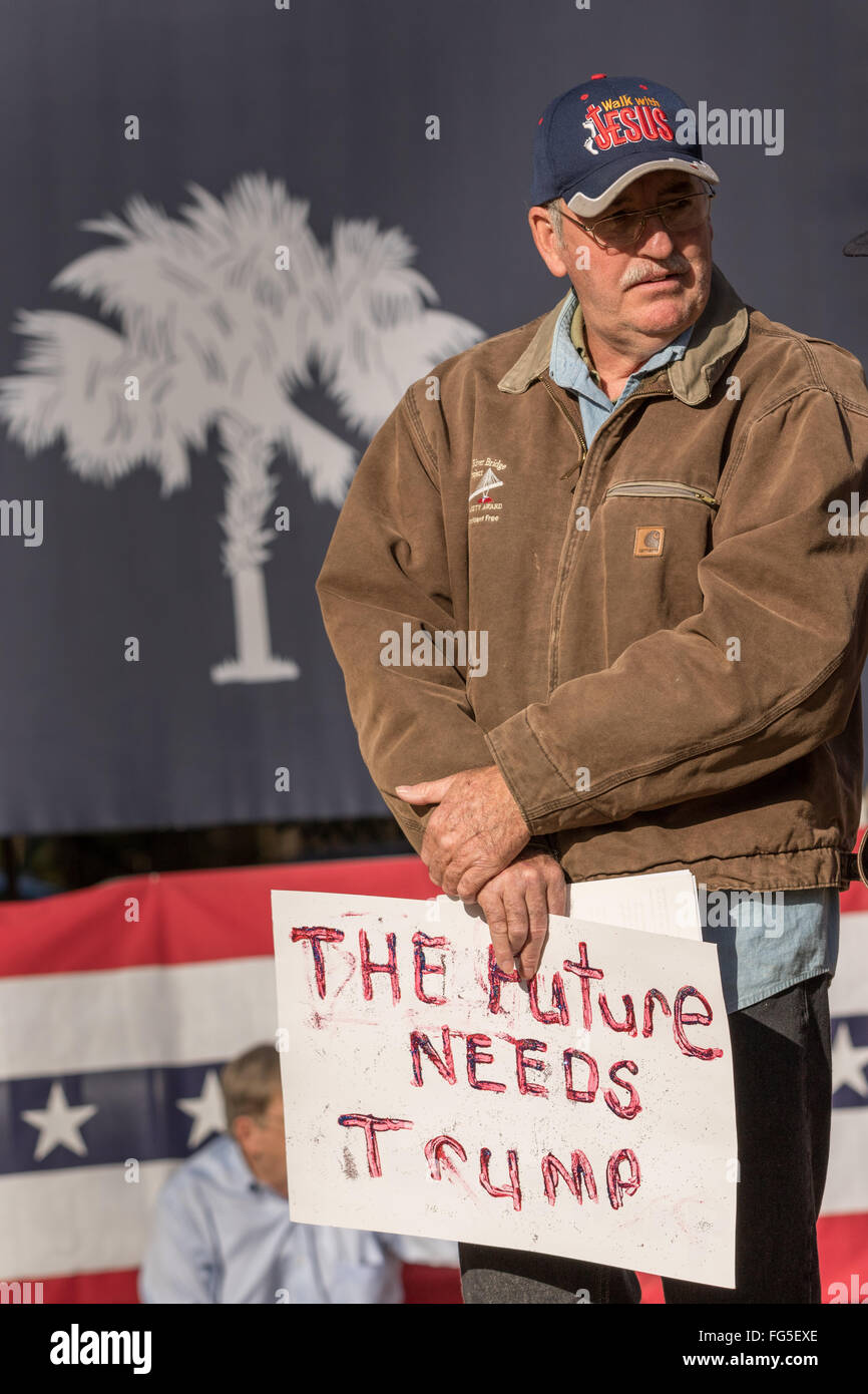 Rally sc supporter sign hi-res stock photography and images - Alamy