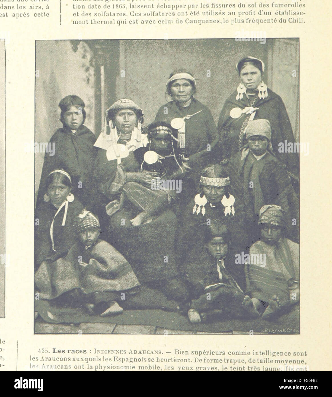 'Album géographique' is a vintage book showcasing various geographical ...
