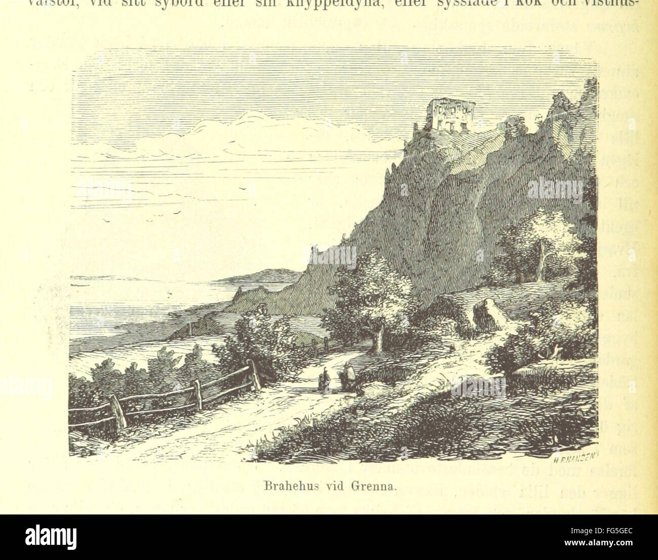 A vintage Swedish book titled 'Genom Sveriges Bygder,' which offers ...