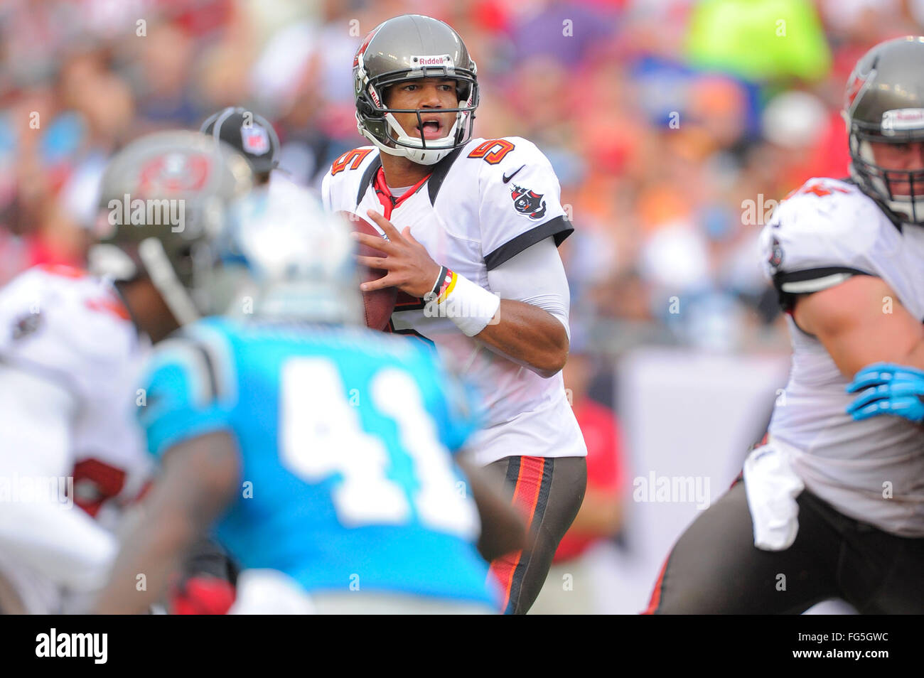 Tamap, Florida, USA. 9th Sep, 2012. Tampa Bay Buccaneers quarterback ...