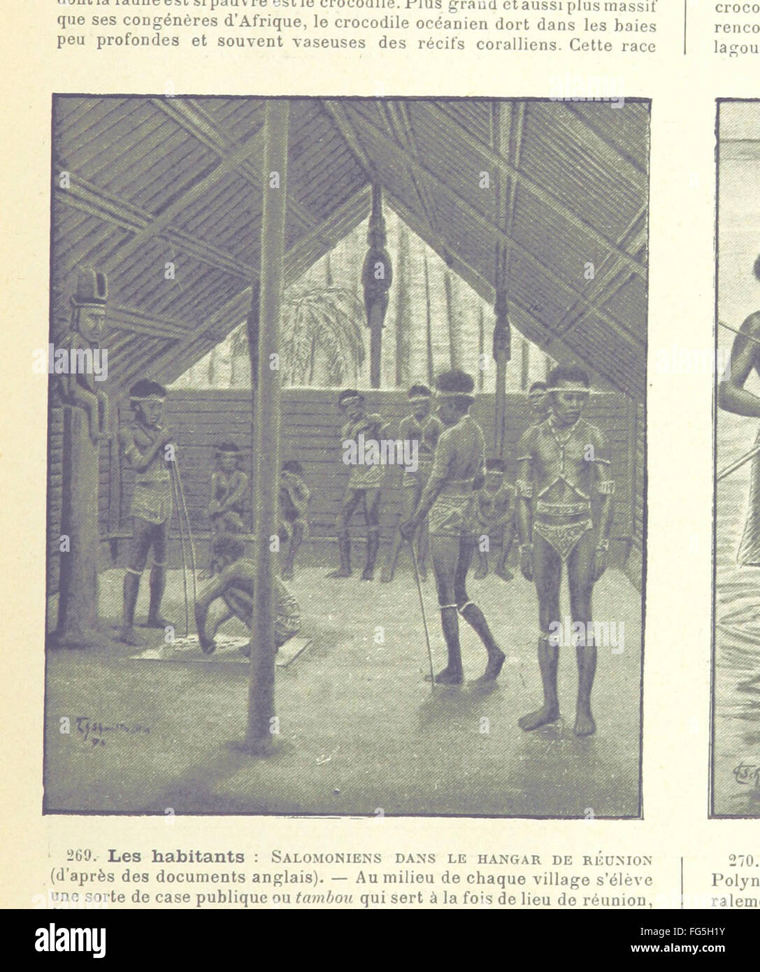 This vintage geographical album contains illustrated maps and detailed ...