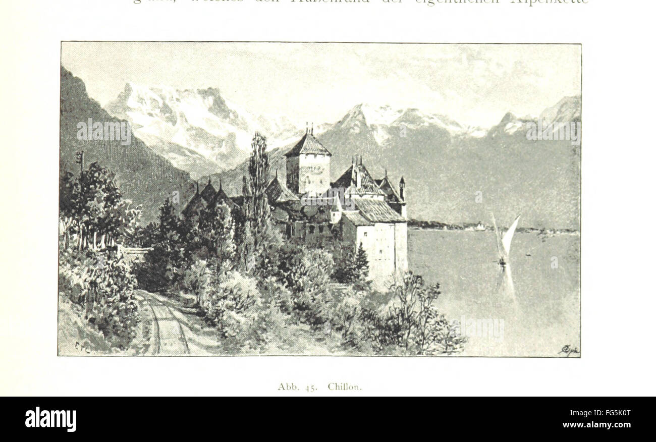 'Aus den Alpen' is a vintage illustrated book that explores the Swiss ...