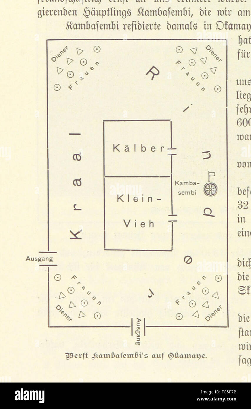This German-language vintage book focuses on the Nama and Damara people ...