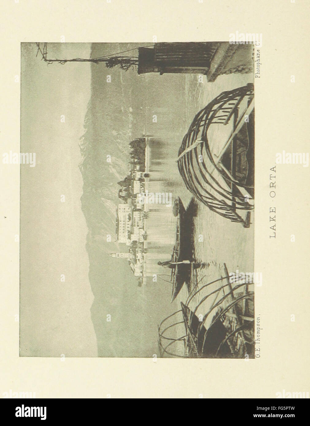 'Spring at the Italian Lakes' is a vintage travel book that captures ...