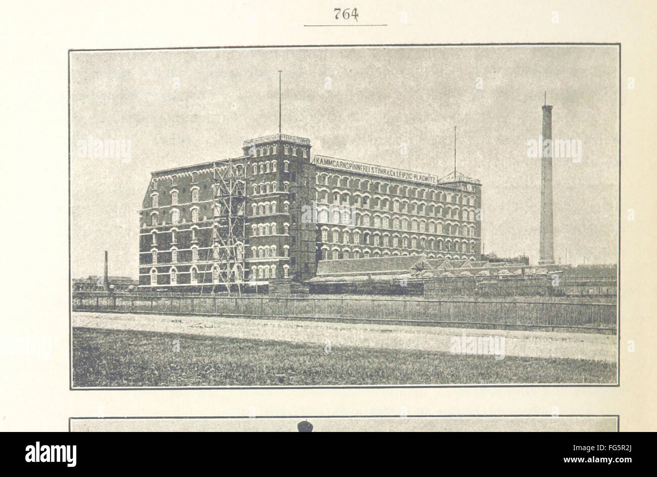 A historical book on the architecture of Leipzig, Germany, featuring ...