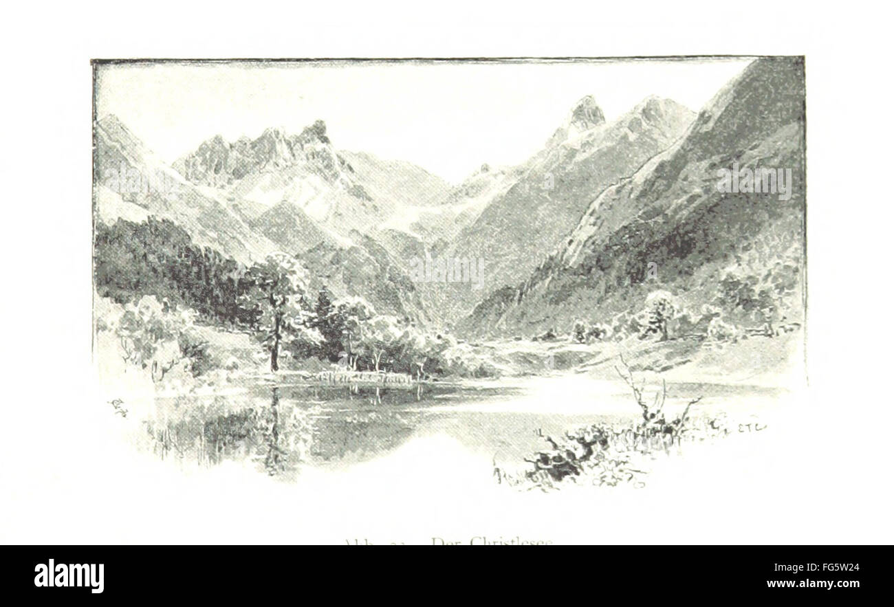 'Aus den Alpen' is a German-language book offering illustrated accounts ...