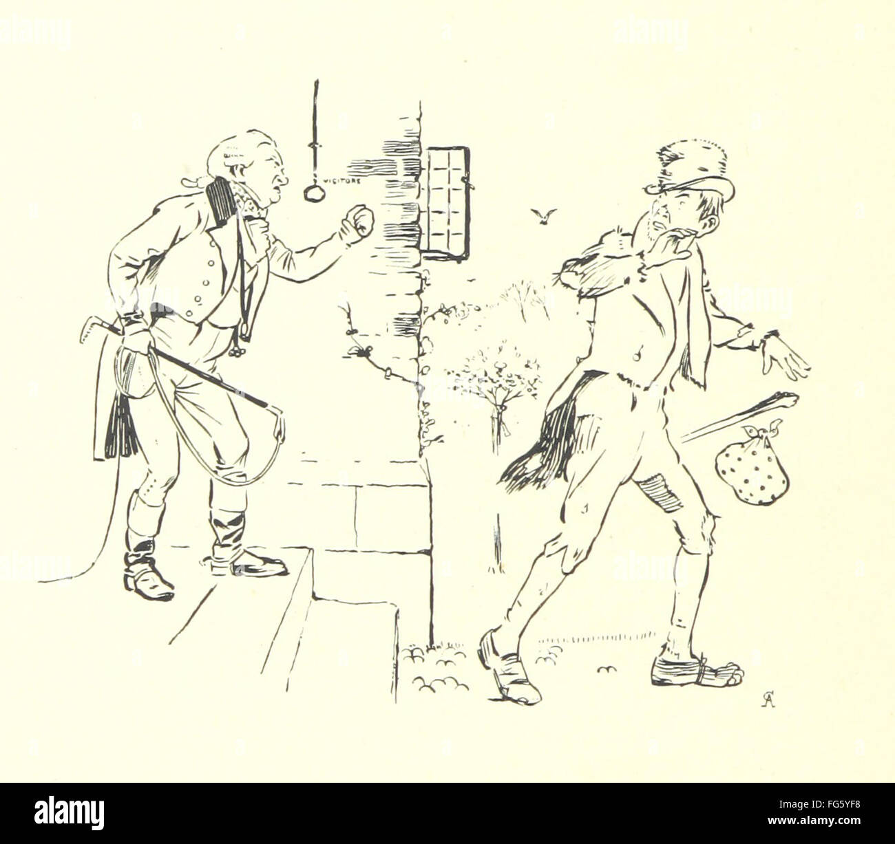 This illustrated vintage book features a collection of everyday ...