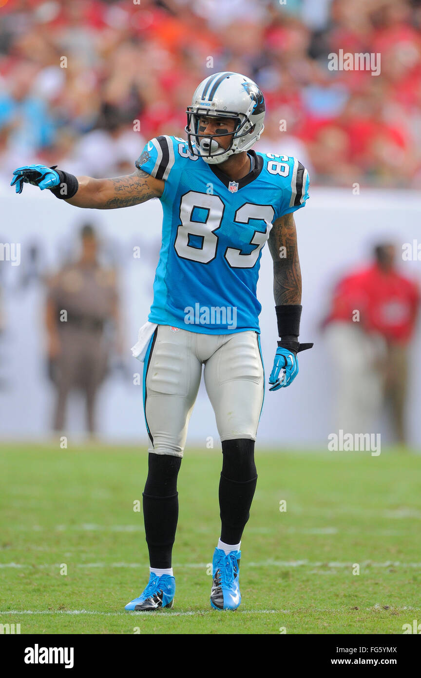 Tamap, Florida, USA. 9th Sep, 2012. Carolina Panthers wide receiver ...