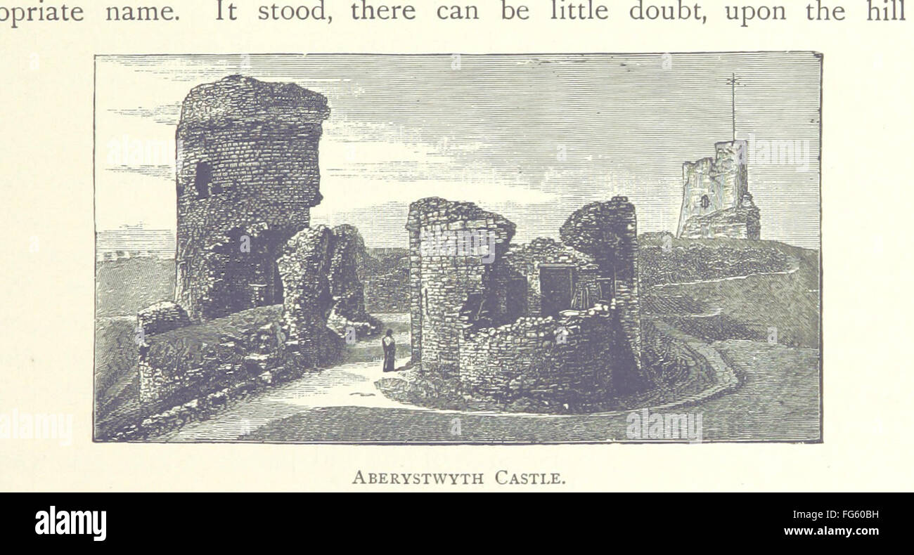 A collection of illustrated Welsh landscapes and scenes, drawn with pen ...