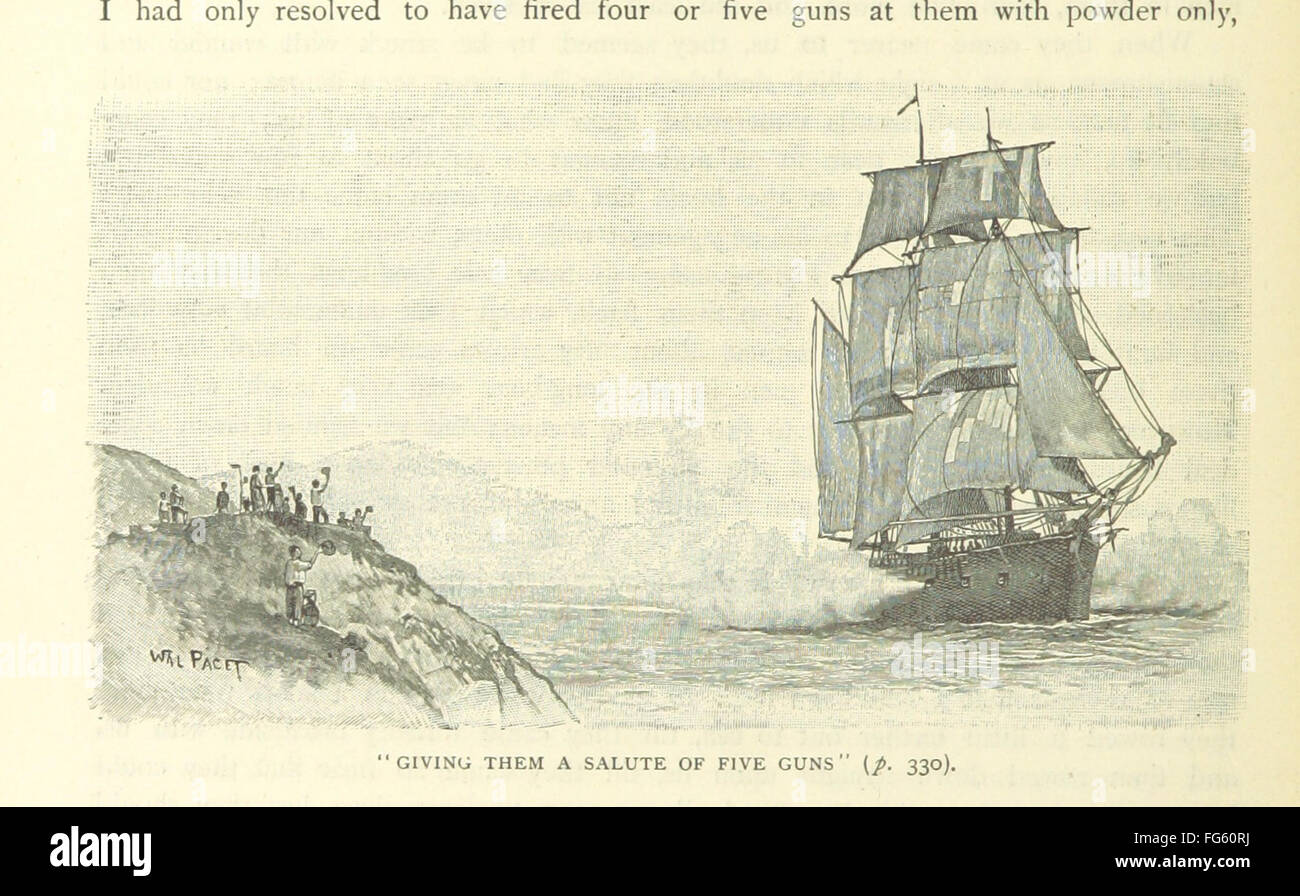 This illustrated edition of 'Robinson Crusoe' follows the adventures of ...