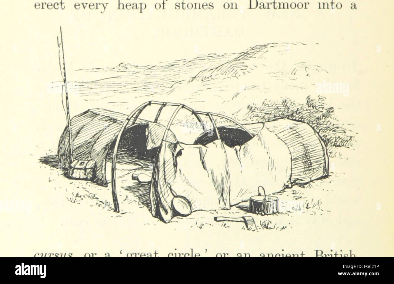 Vintage camping illustrations hi-res stock photography and images - Alamy