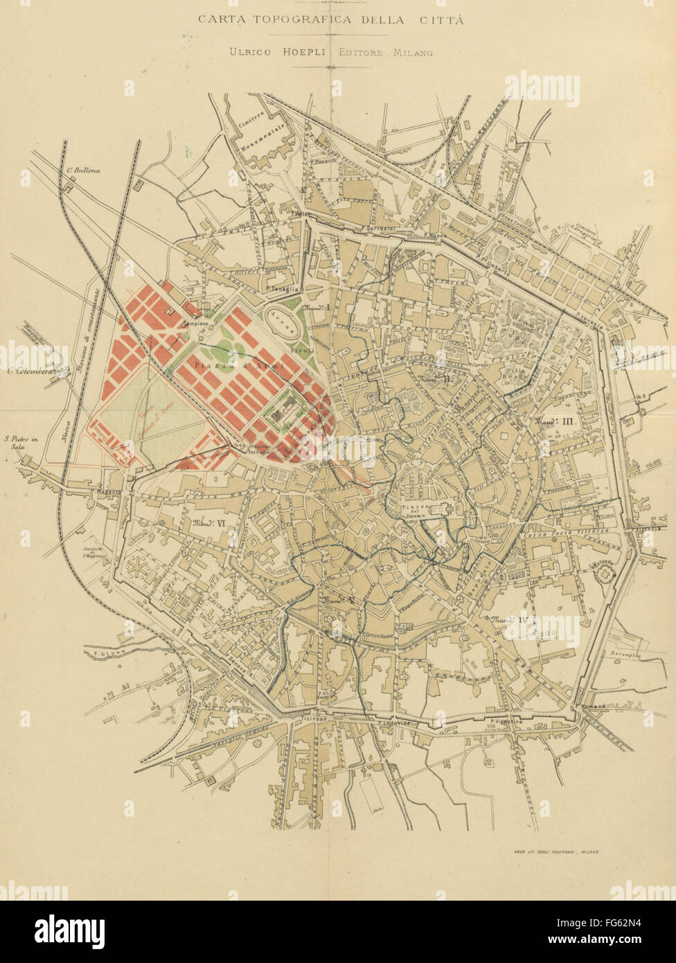 This vintage book presents an overview of Milan, Italy, including two ...