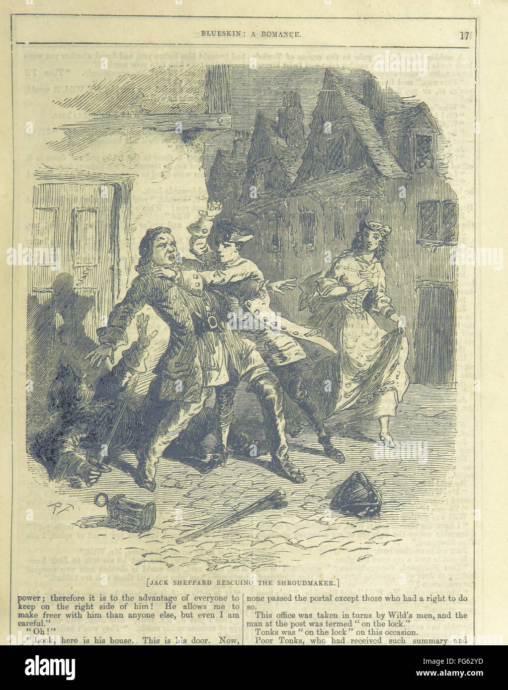 'Blueskin' is a romance novel set in the last century, written by ...