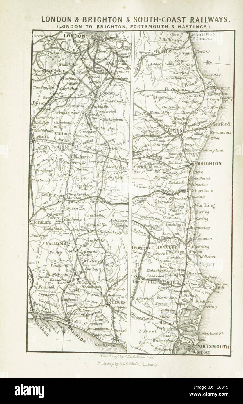 'Black's Road and Railway Guide to England and Wales' is a practical ...