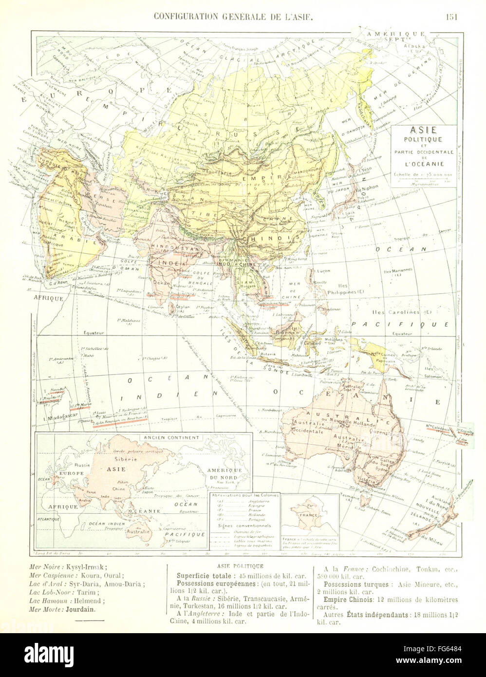 This book offers a general geography of the world, featuring an index ...