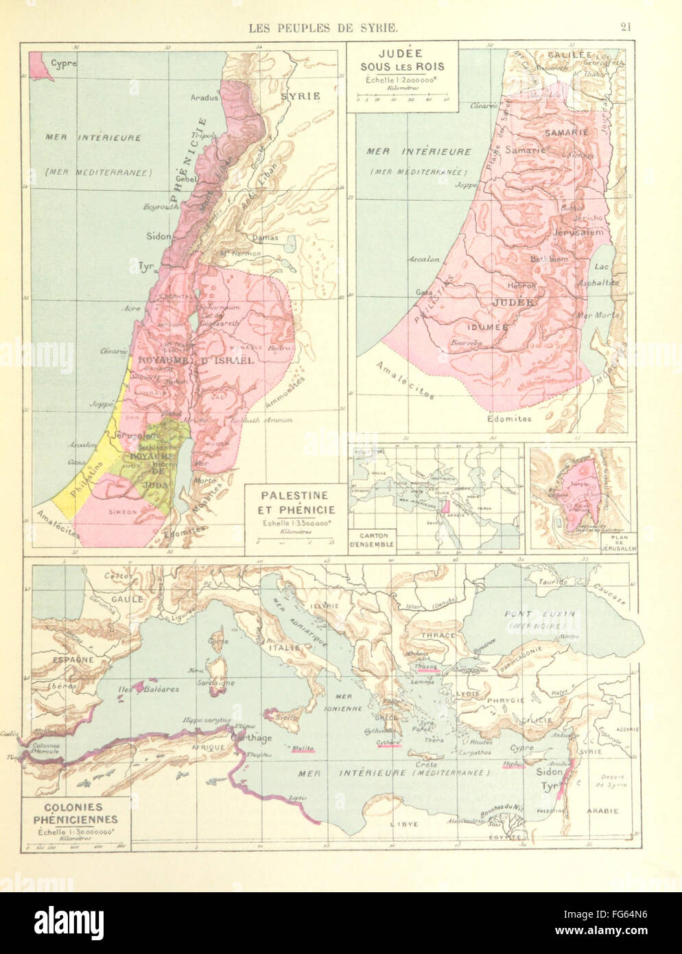 'Geïographie historique' is a historical geography book that presents ...