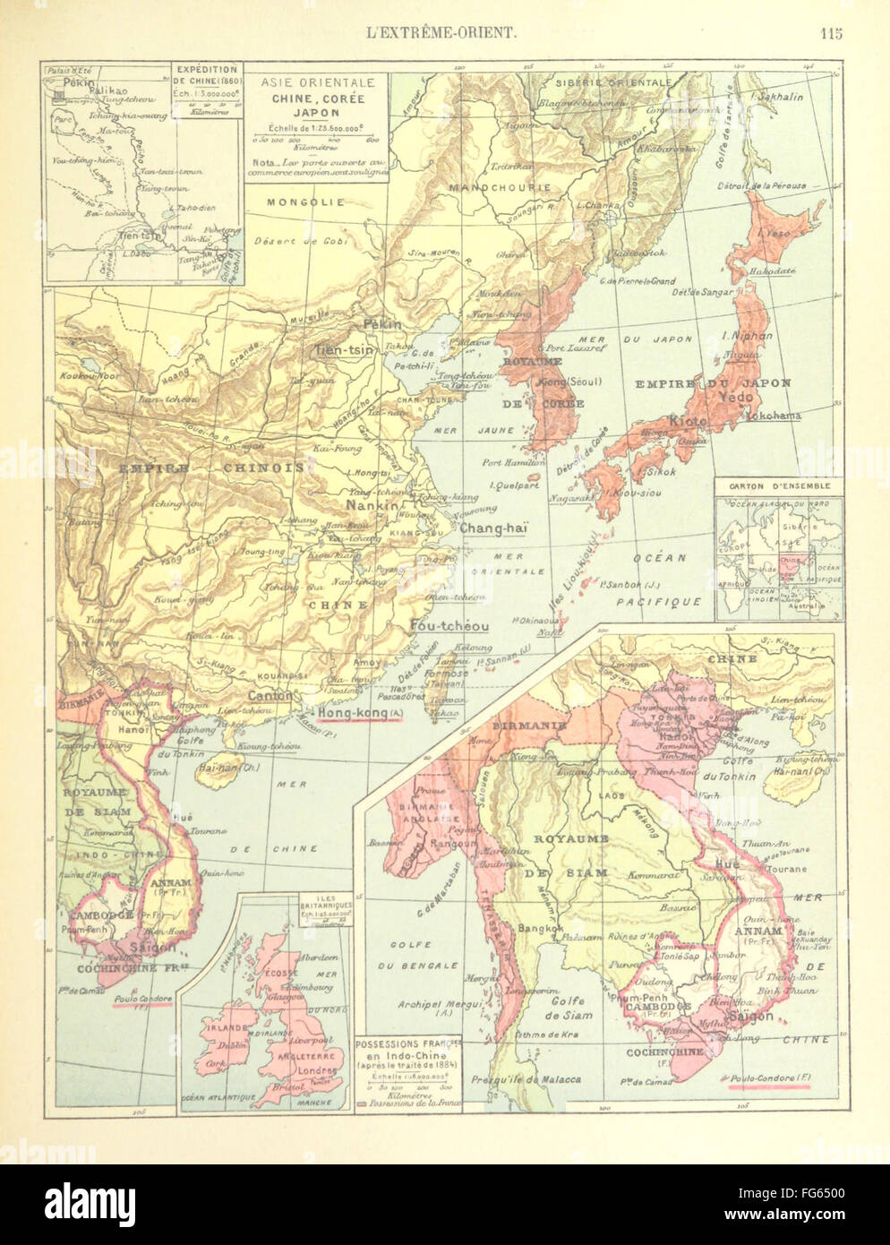 'Geïographie historique' is a historical geography book that discusses ...