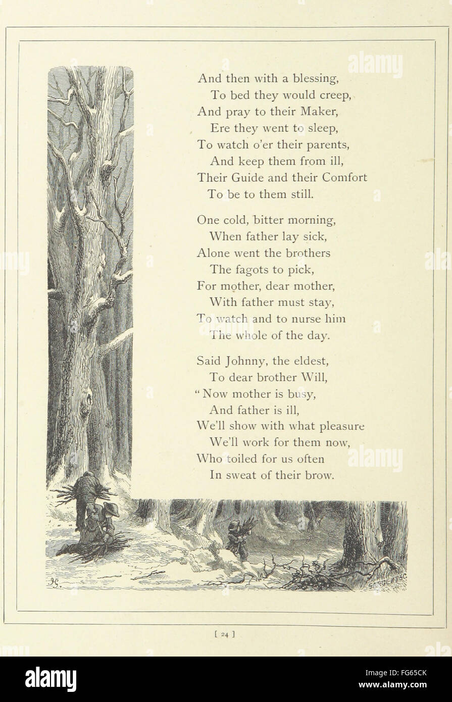 A collection of poems for children, accompanied by decorative borders ...