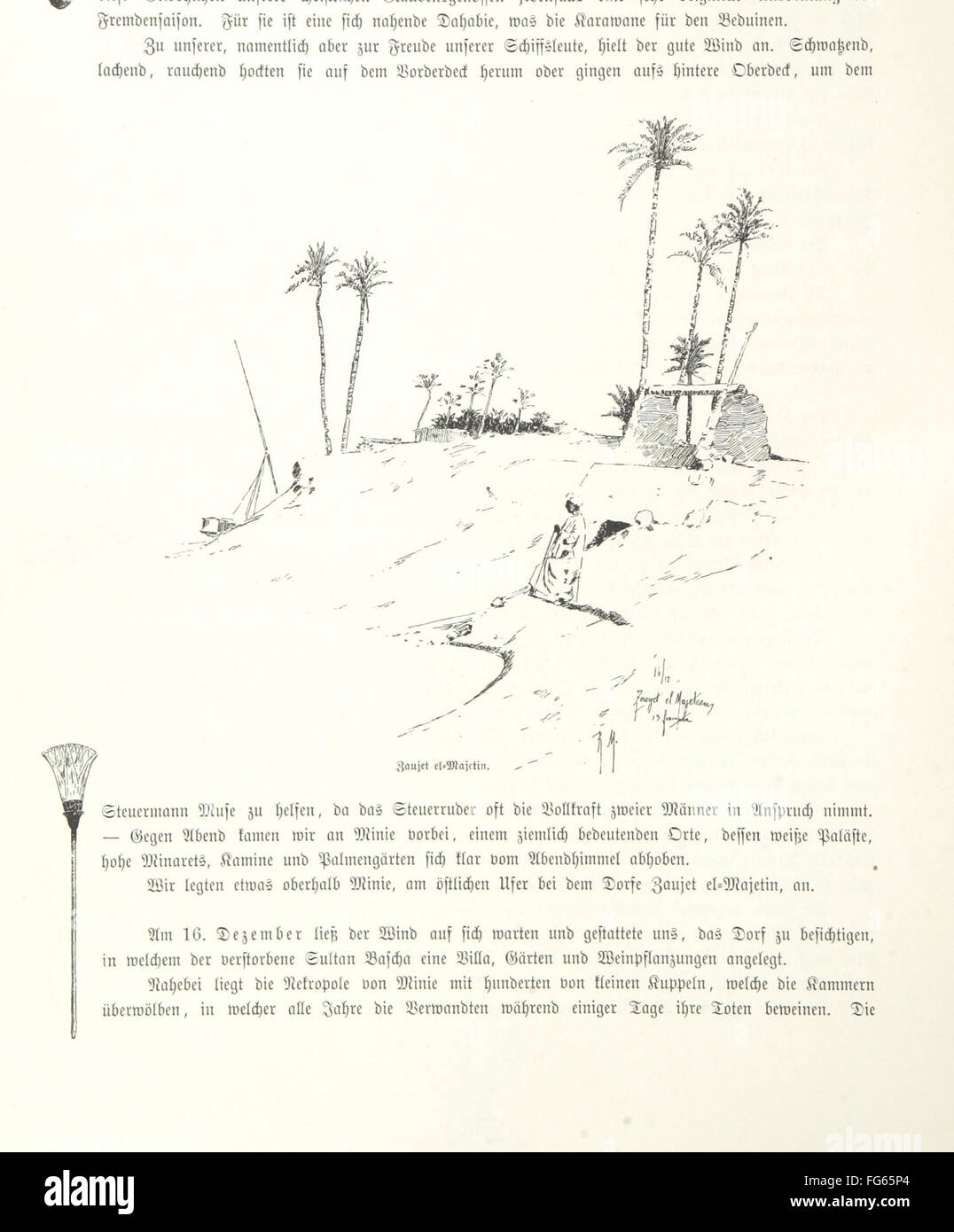 'Nilfahrt' is a travelogue describing a journey along the Nile River ...