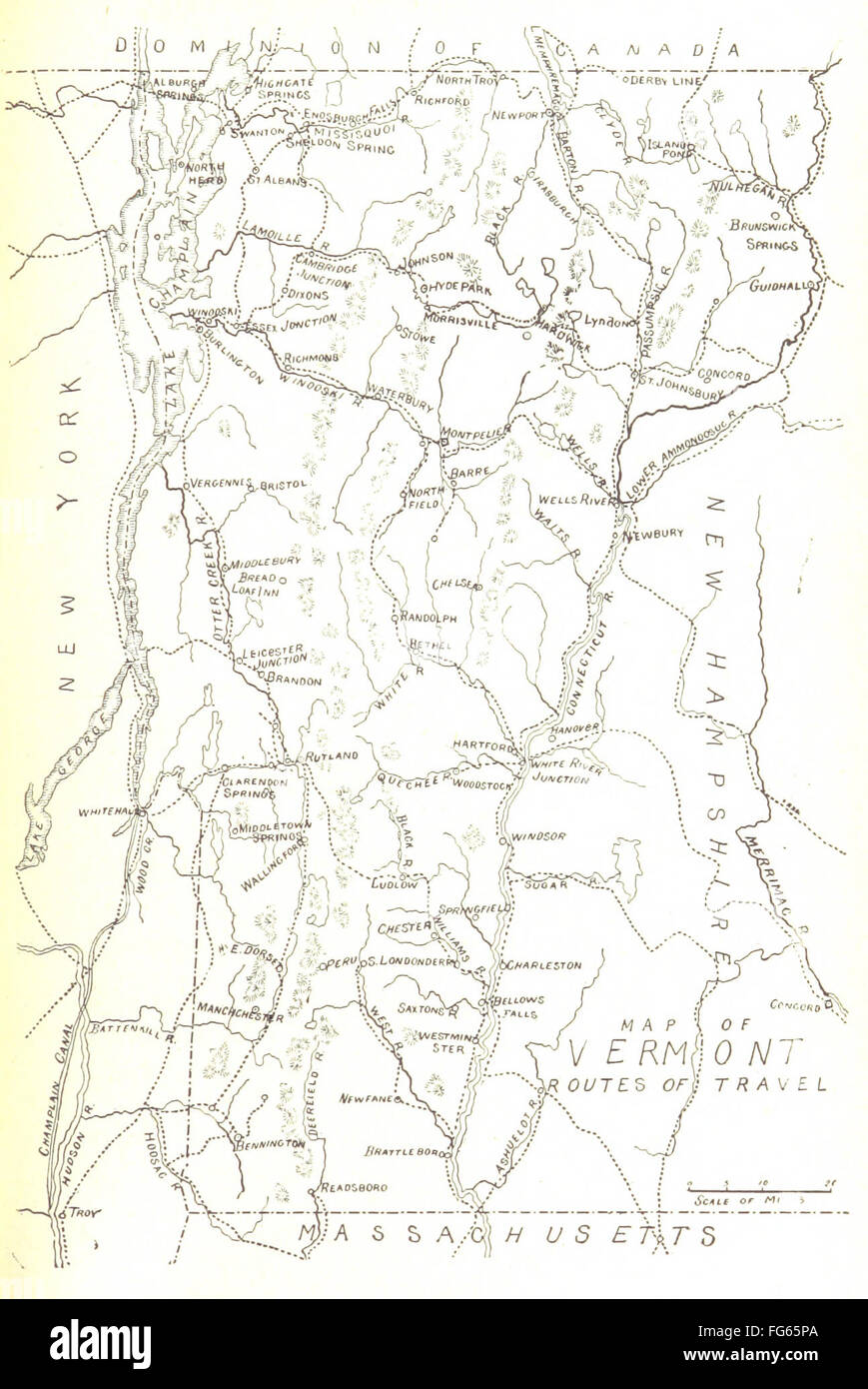 9 of 'Geography, History and Civil Government of Vermont' Stock Photo ...