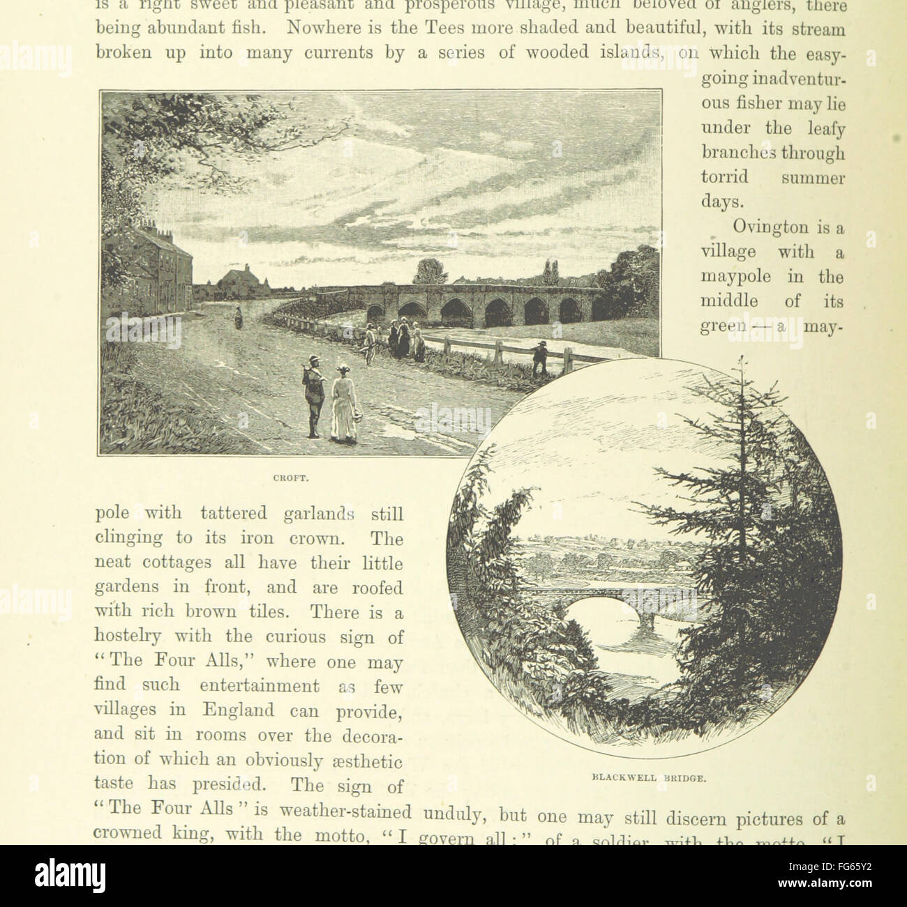This vintage book details the rivers of Great Britain, with a focus on ...