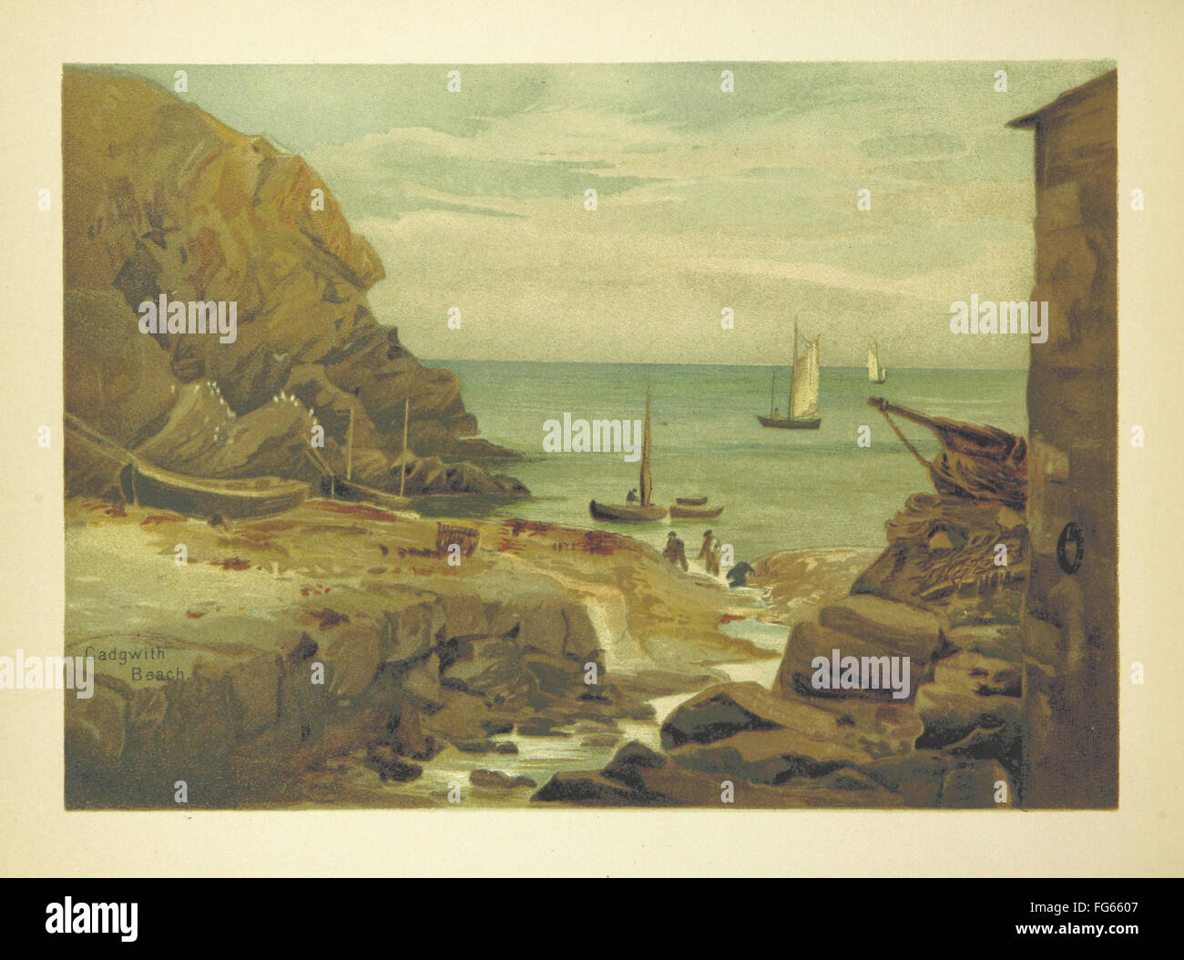 'Cornish Coves and Corners' is a vintage illustrated book that combines ...