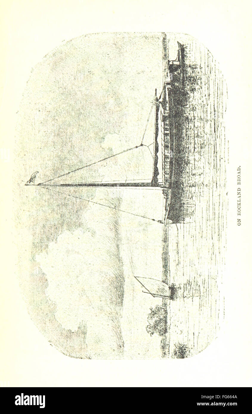 Map of norfolk broads hi-res stock photography and images - Alamy