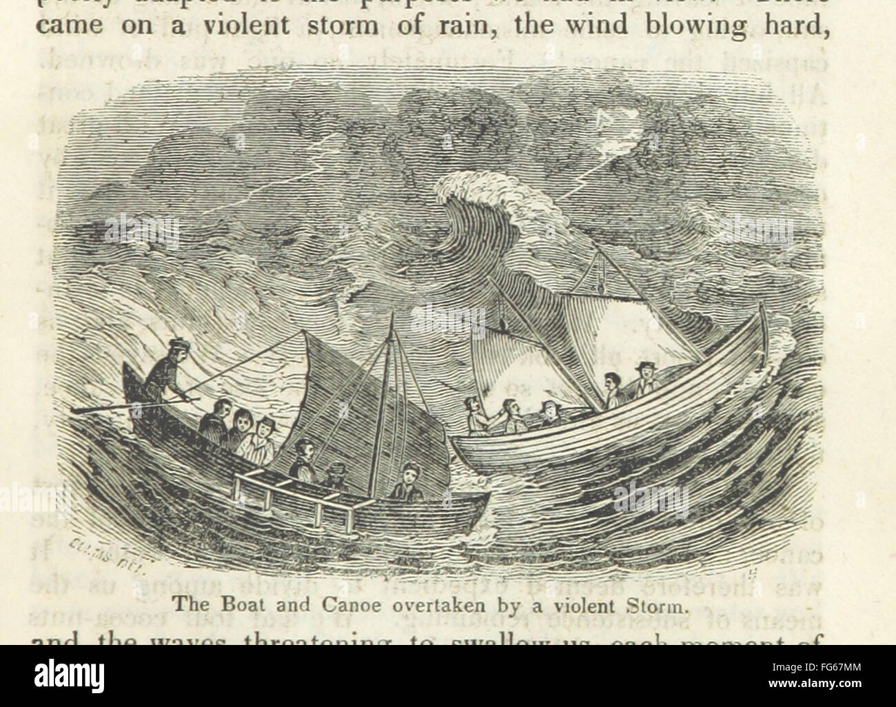 This historical book recounts various tragedies at sea, including ...