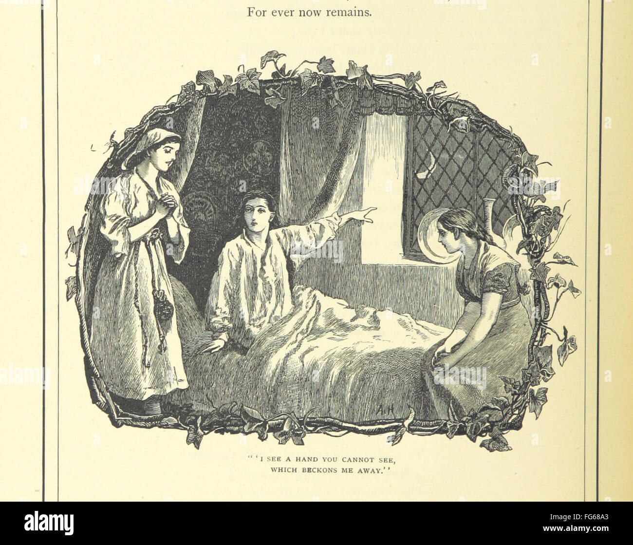 This illustration from the 'Illustrated British Ballads' showcases a ...