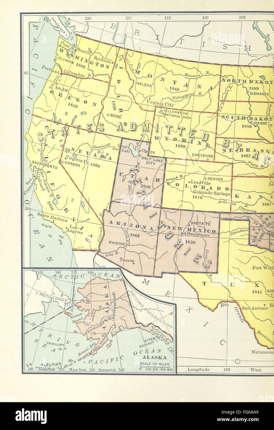 This illustration from 'A History of the United States' shows a ...